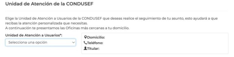 ¿Cómo presentar una queja electrónica ante la Condusef?