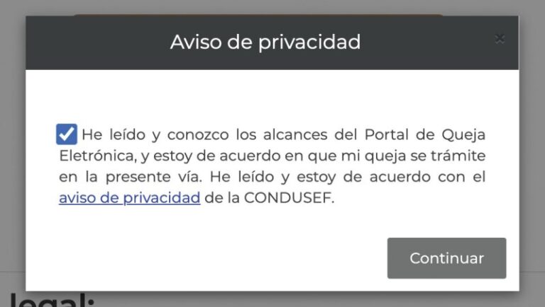 ¿Cómo presentar una queja electrónica ante la Condusef?